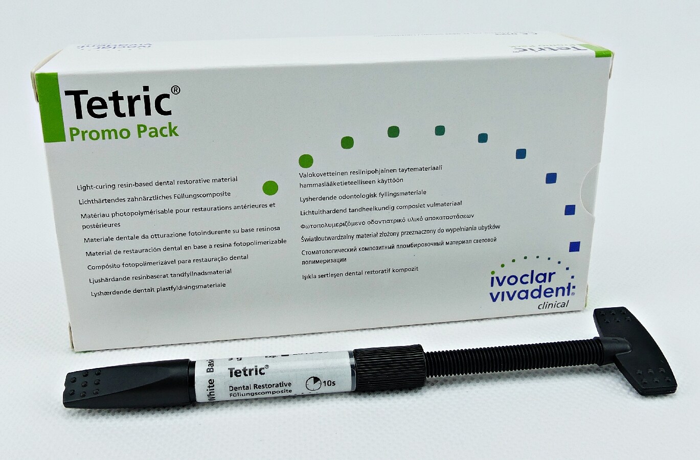 Tetric Basic White Spruta Jumbo 10x3g - Dentalringen