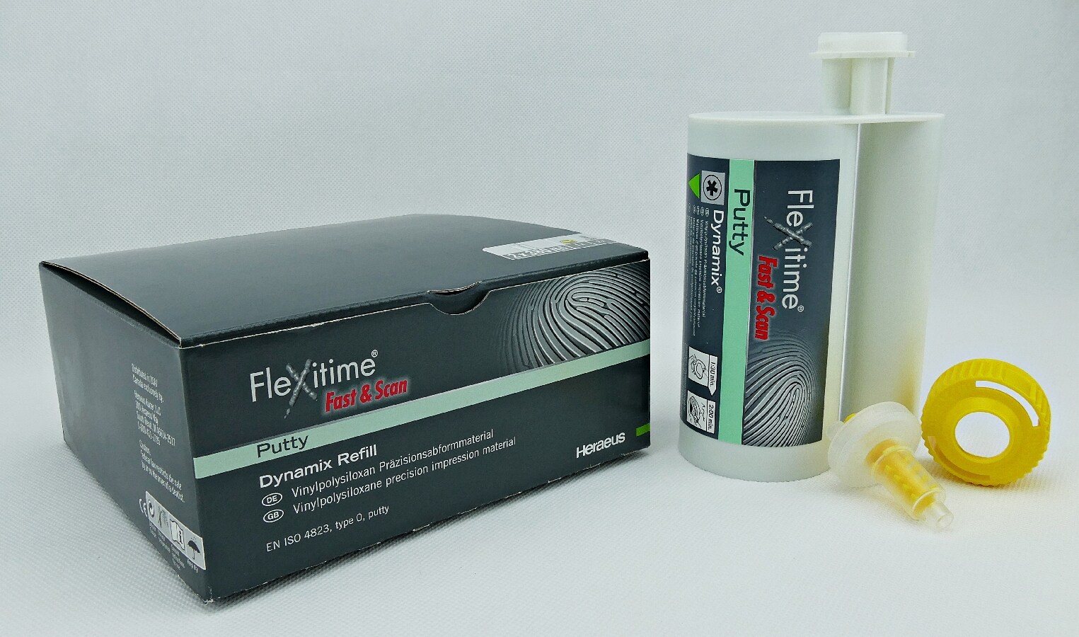 Flexitime Fast & Scan Dynamix Putty 2x380ml - Dentalringen