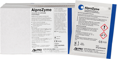 Alprozyme desinfektion granulat 100påsar - Dentalringen