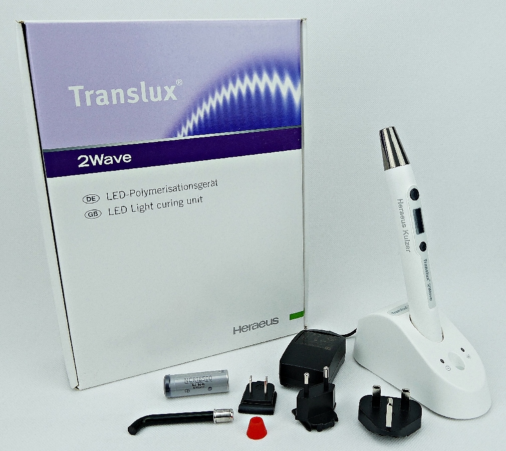 Translux 2 Wave LED härdlampa vit - Dentalringen