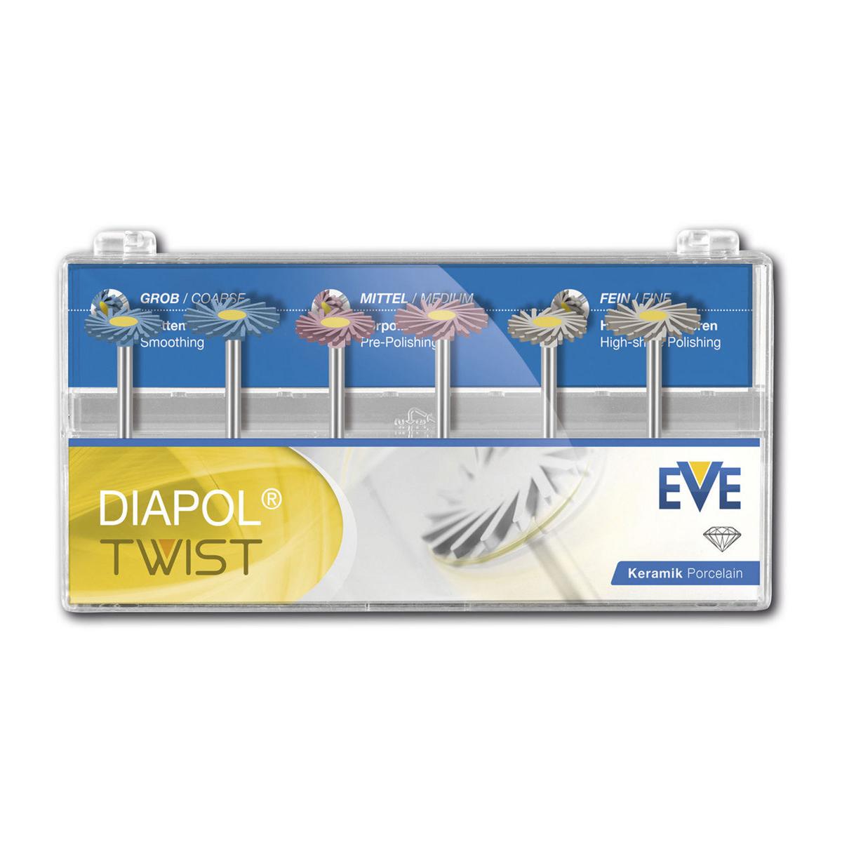 EVE Diapol Twist KIT 311 Hst 6st - Dentalringen