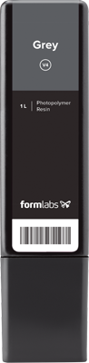 Formlabs Grey Resin v4 Cartridge 1L - Dentalringen