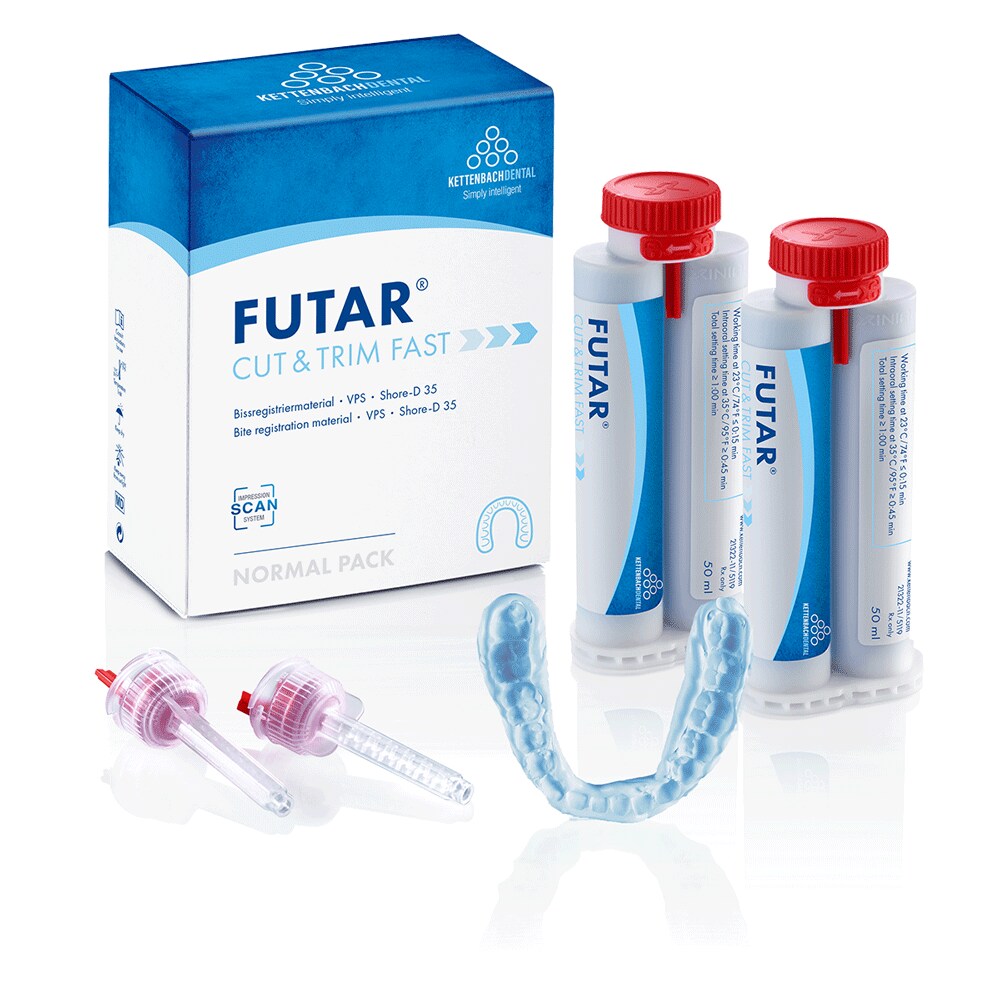 Futar Cut & Trim Fast 2x50ml + 8 blandningsspetsar - Dentalringen