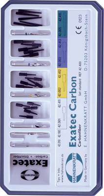 Exatec Carbon fiberstift nr 2 gul 10st - Dentalringen