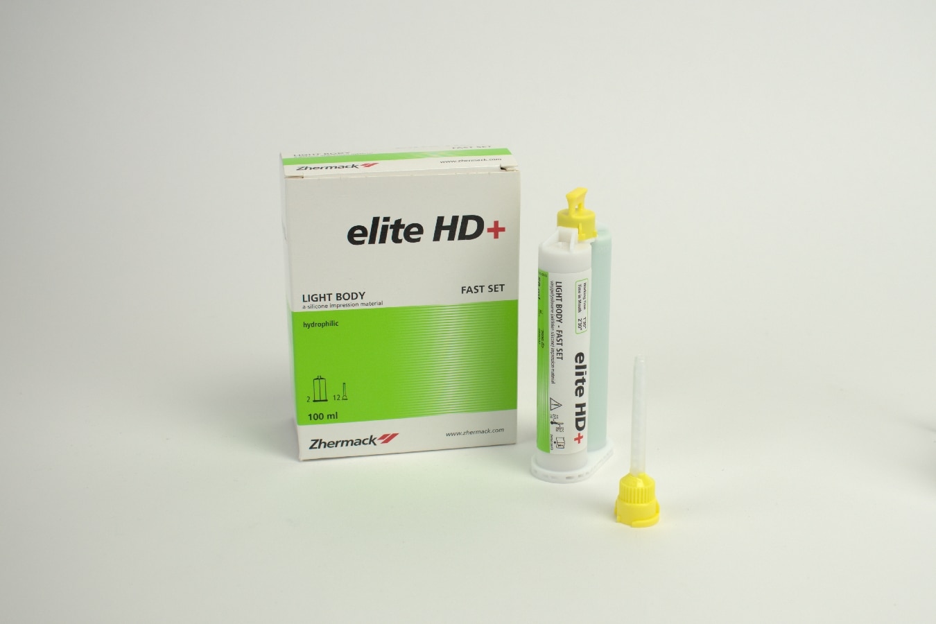 Elite HD+ Light Body Fast Grön 2x50ml - Dentalringen
