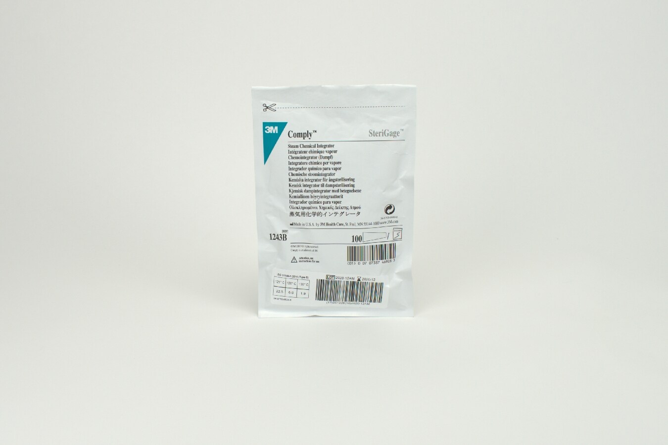 Comply SteriGage Indikatorstrips 100st - Dentalringen