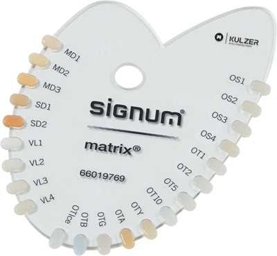 Signum matrix Shade Guide St - Dentalringen