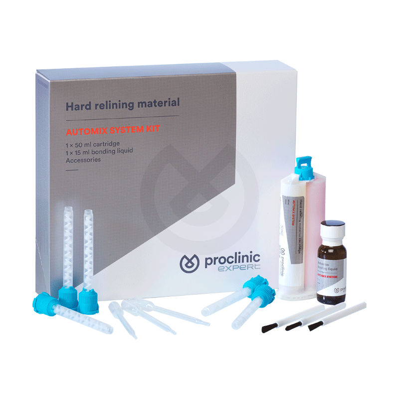 Proclinic Expert Hard Relining Automix system Kit - Dentalringen